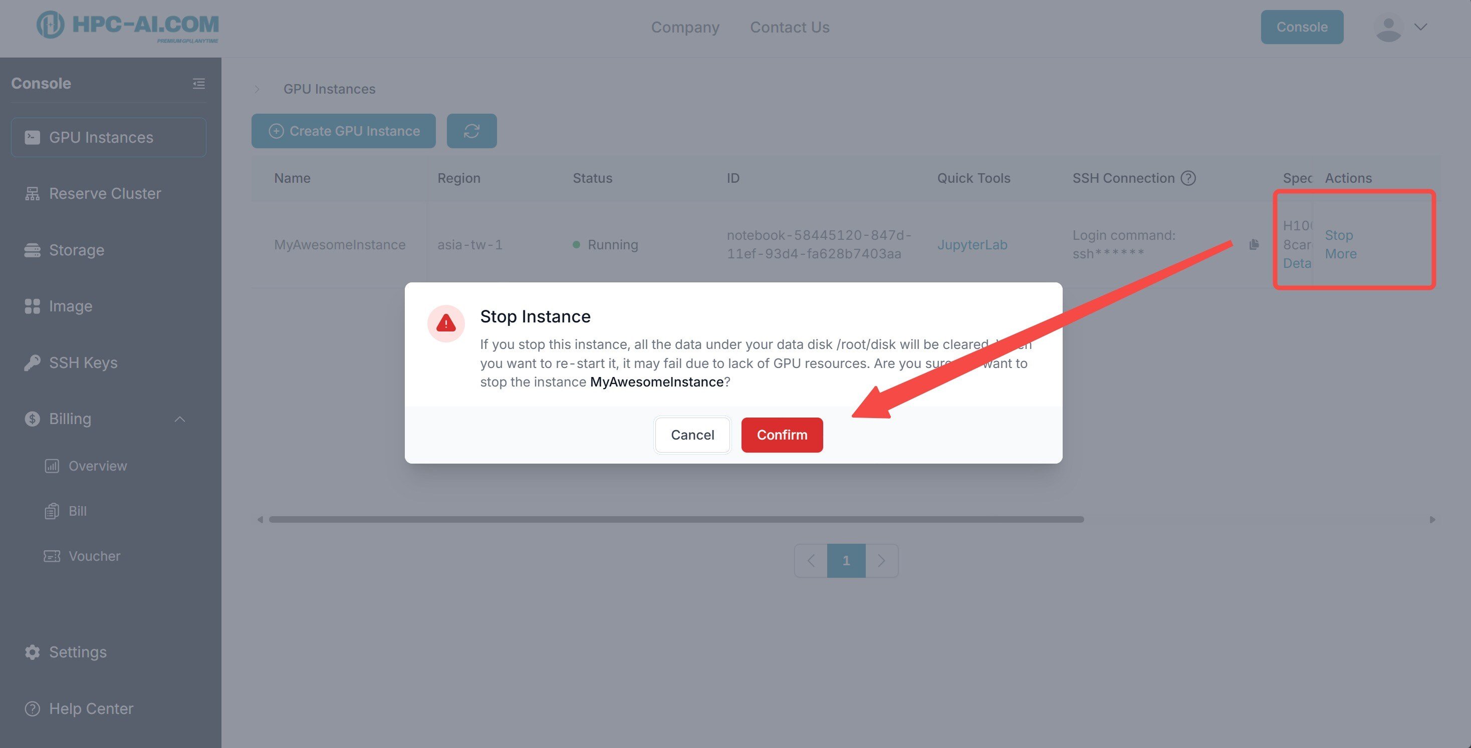 HPC-AI.COM Quick Start Guide